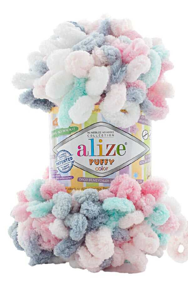 ALİZE PUFFY COLOR 6529 BEBE ÖRGÜ İPLİKLERİ ALİZE