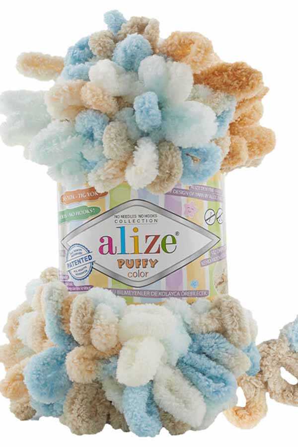 ALİZE PUFFY COLOR 6530 BEBE ÖRGÜ İPLİKLERİ ALİZE