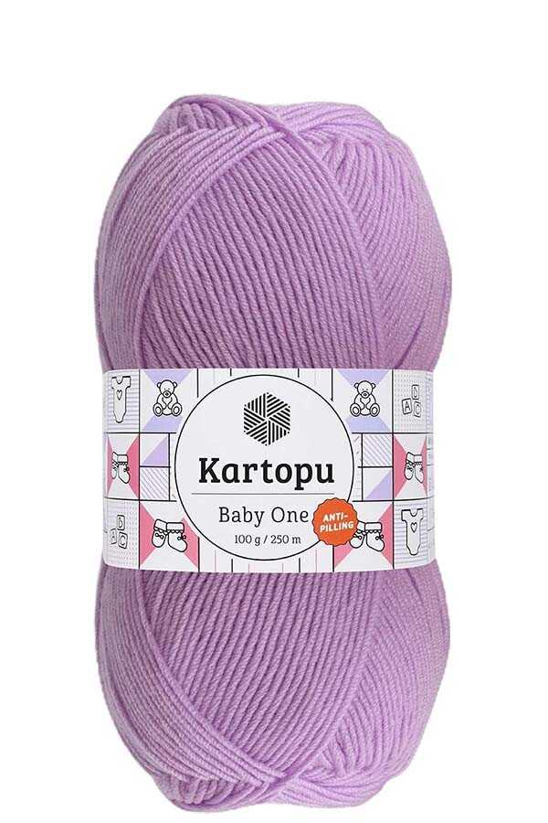 KARTOPU BABY ONE K739 Lila BEBE ÖRGÜ İPLİKLERİ KARTOPU