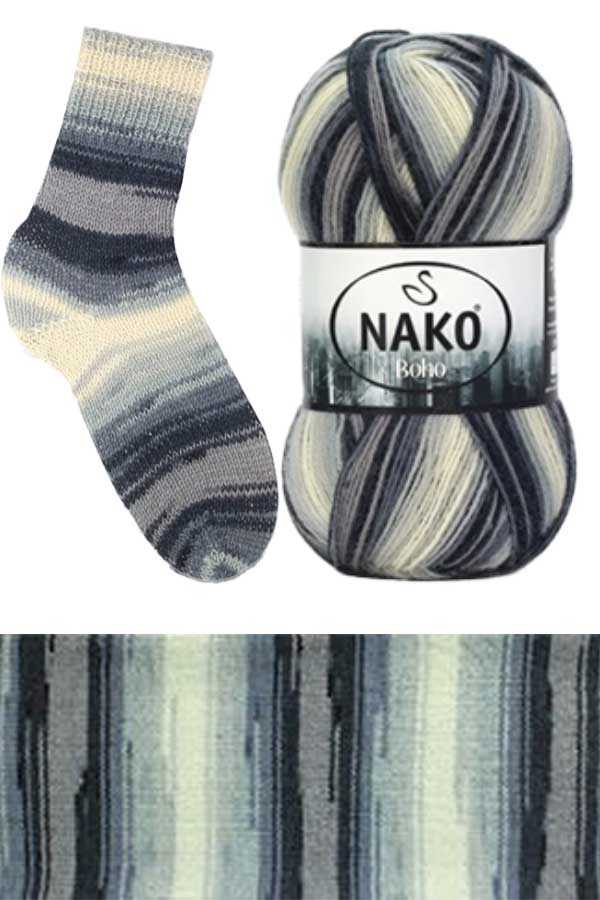 NAKO BOHO CONCEPT 82449 YÜNLÜ ÖRGÜ İPLİKLERİ NAKO