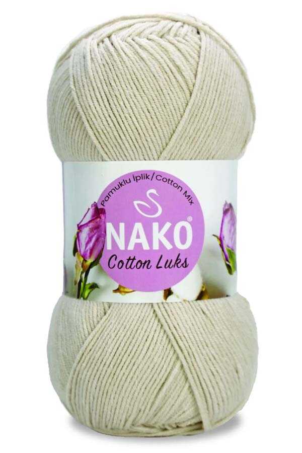 NAKO COTTON LÜKS 97544 Ten PAMUKLU (COTTON) ÖRGÜ İPLİKLER NAKO