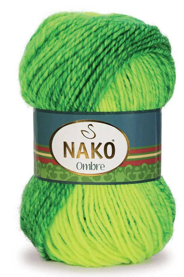 NAKO OMBRE 20805 YÜNLÜ ÖRGÜ İPLİKLERİ NAKO Kalınlık/Weight : (4) ORTA ...