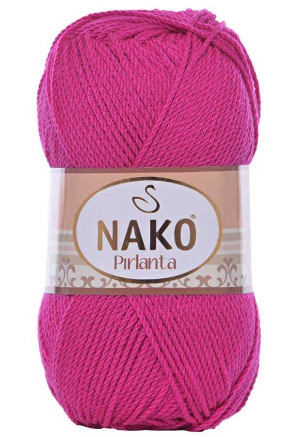 NAKO PIRLANTA 5571 Fuşya AKRİLİK ÖRGÜ İPLİKLERİ NAKO
